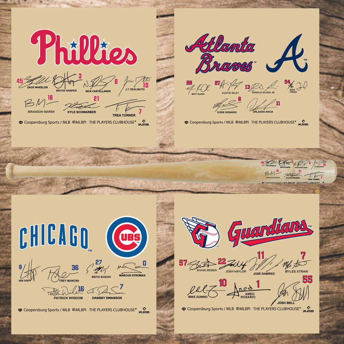 MLB Signature Mini Bats – Coopersburg