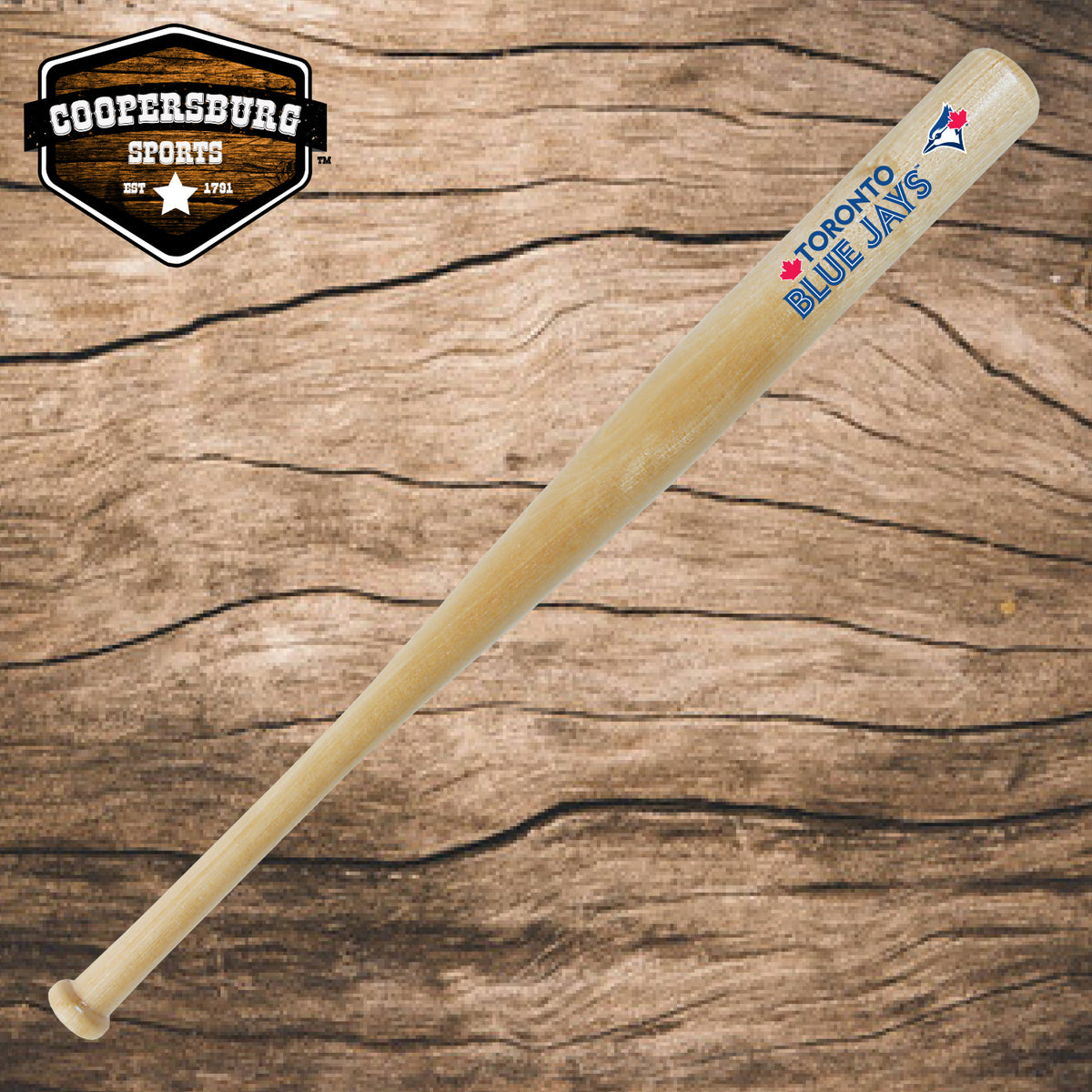 Toronto Blue Jays Team Wood 18" Bat – Coopersburg