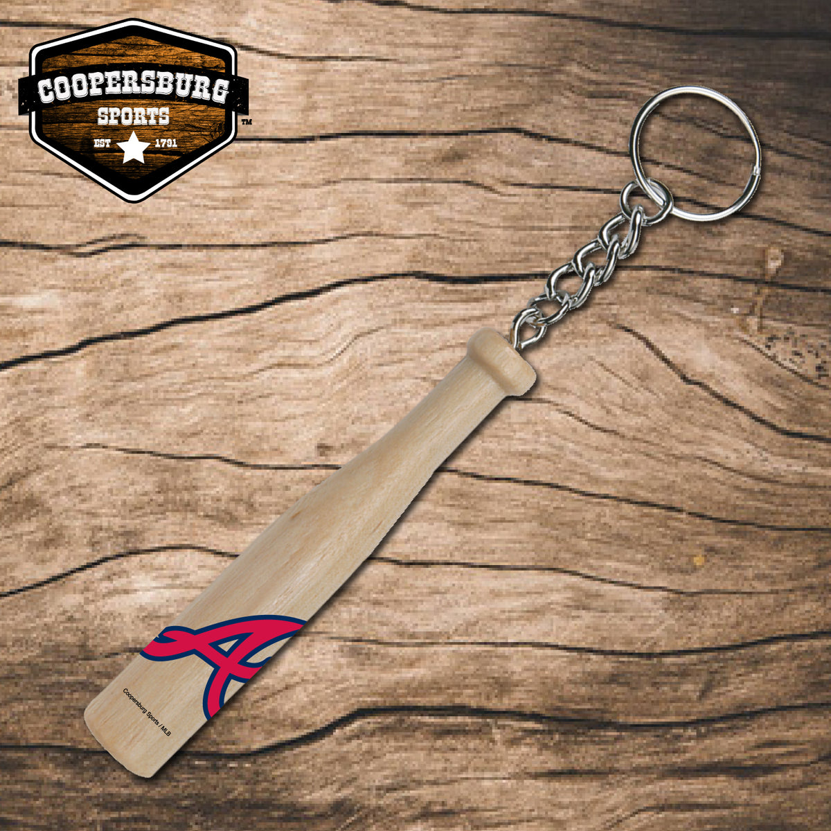 Atlanta Braves Key-Chain Bat – Coopersburg