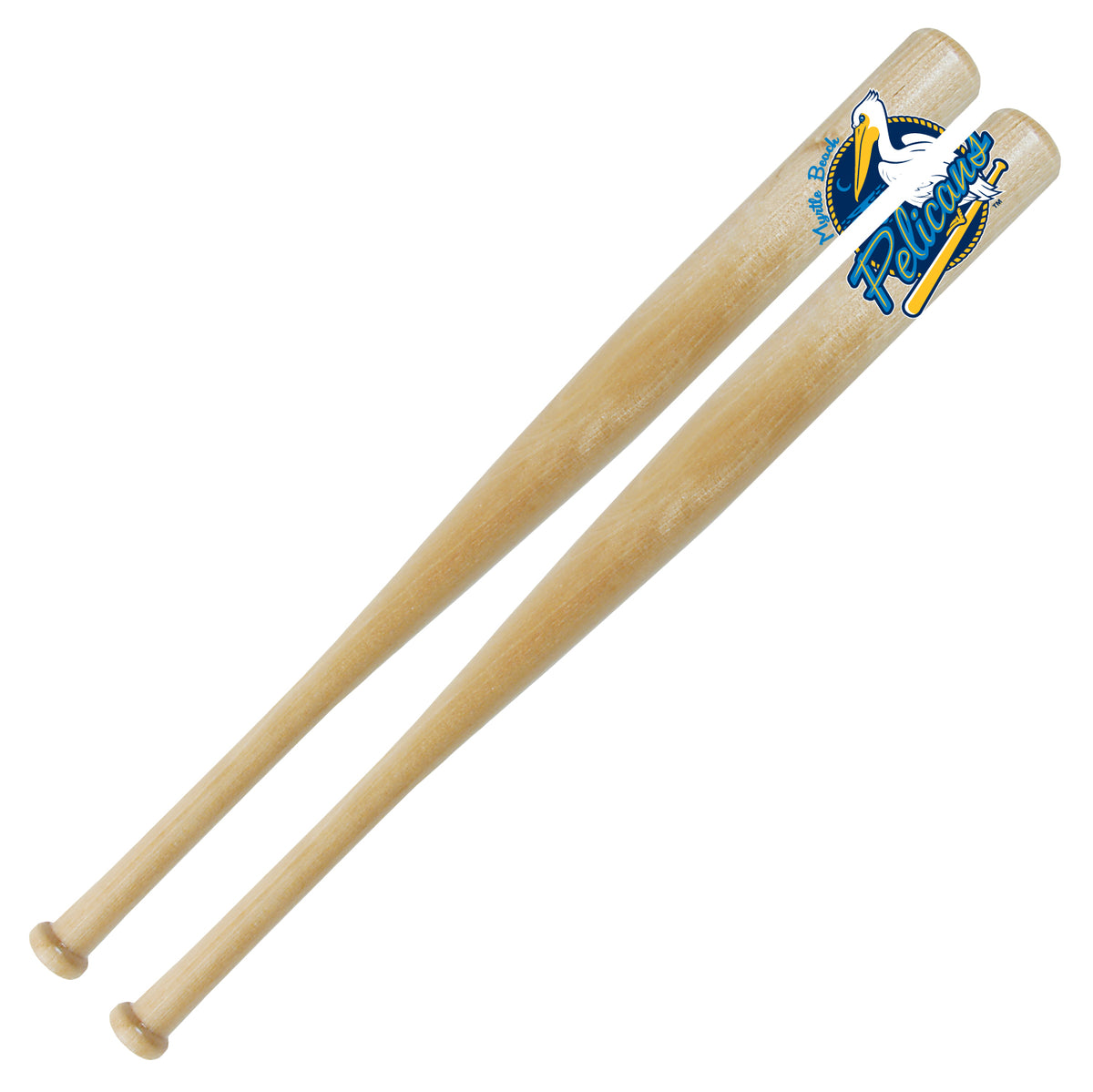 Myrtle Beach Pelicans 18" Mini Bat – Coopersburg