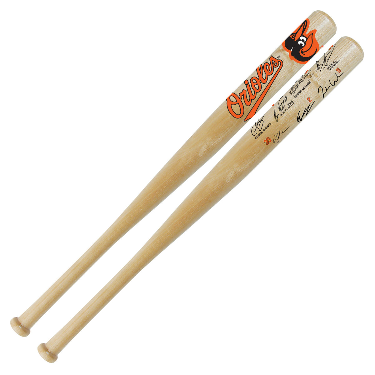 Baltimore Orioles Team Signature 18" Miniature Bat – Coopersburg