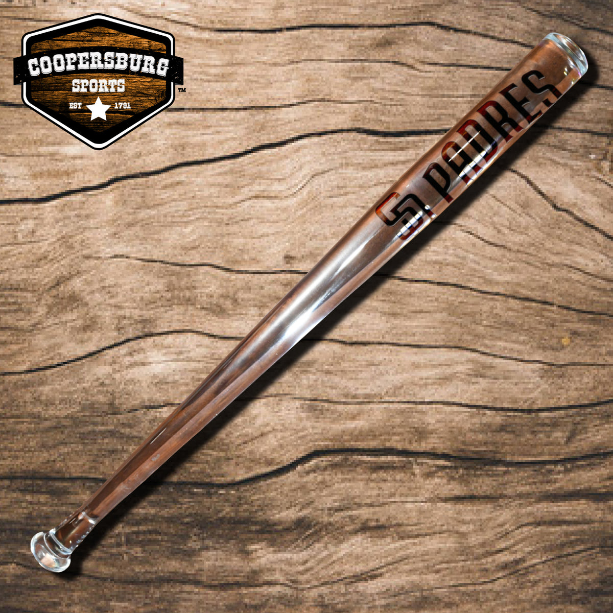 San Diego Padres Acrylic Bat – Coopersburg