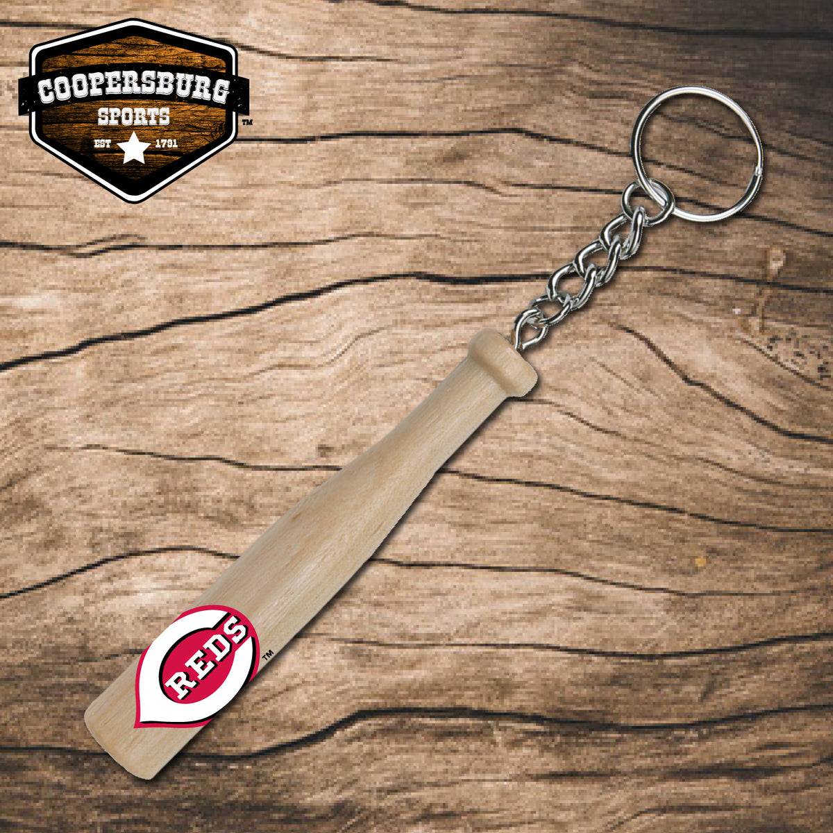 Cincinnati Reds Key-Chain Bat – Coopersburg