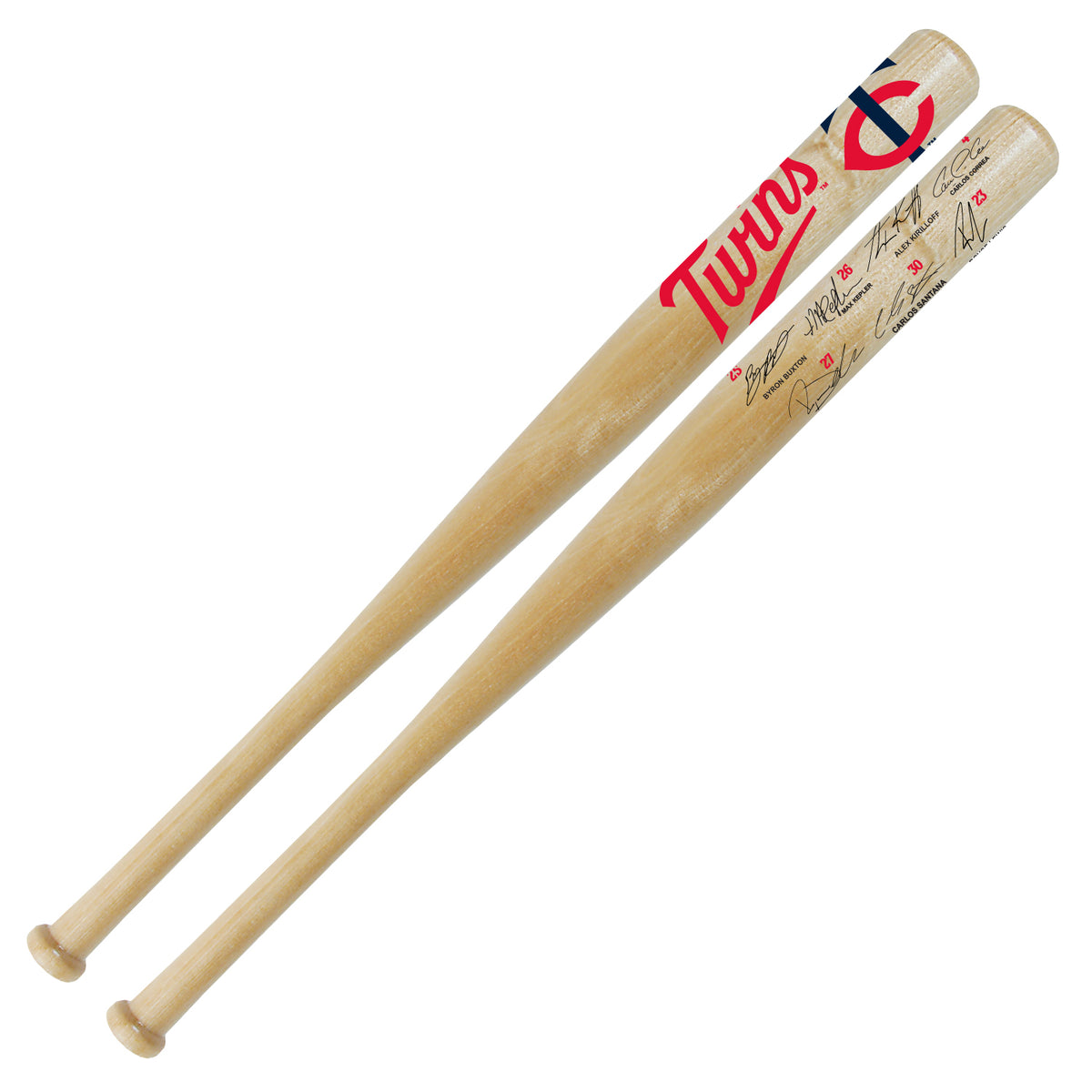 Minnesota Twins Team Signature 18" Miniature Bat – Coopersburg