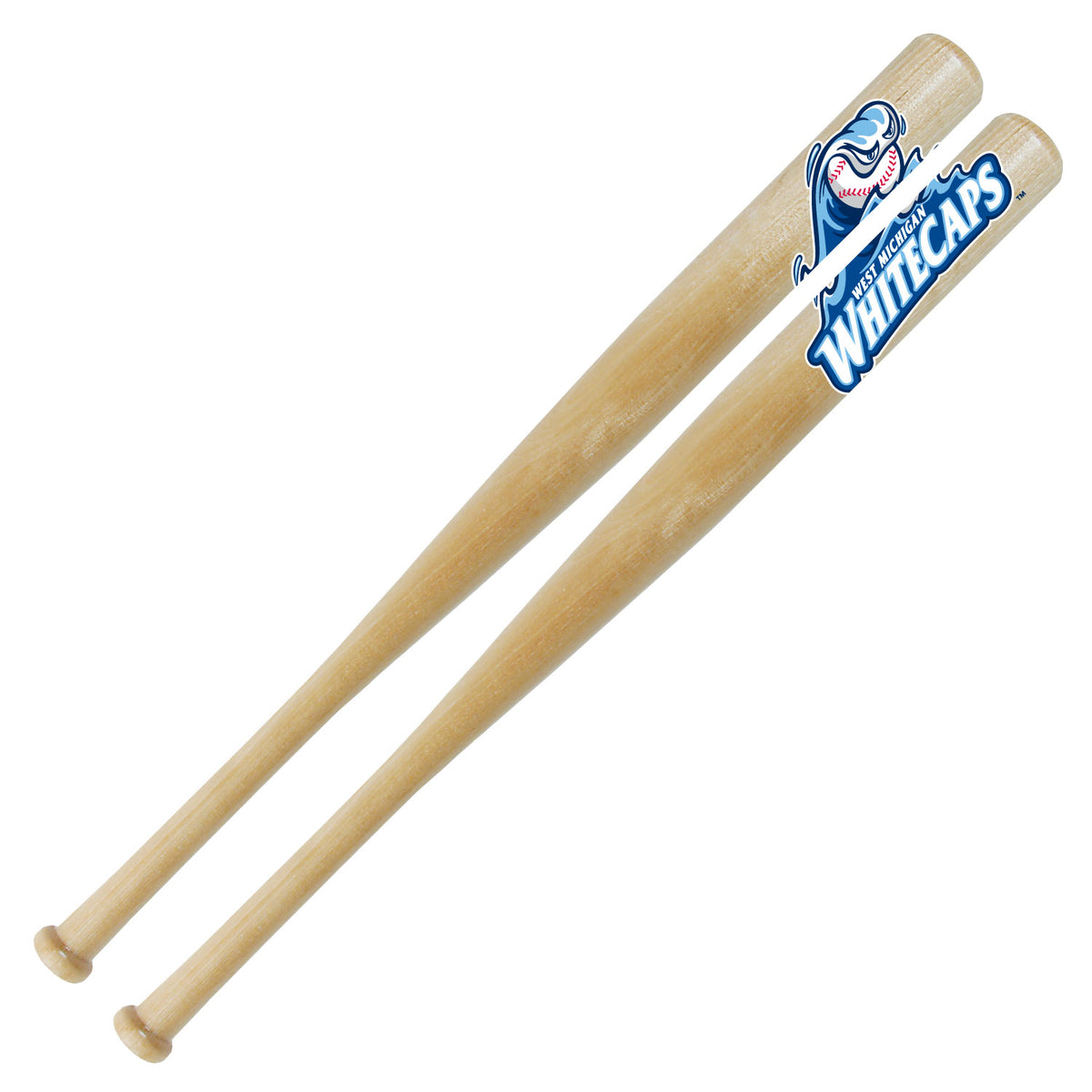 West Michigan Whitecaps 18" Mini Bat – Coopersburg